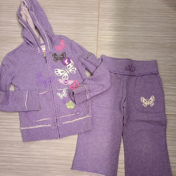 The Children's Place | Matching Sets | Girls Purple Jogging Set Light ...